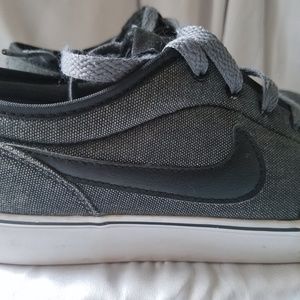 Nike | Shoes | Gray And Black Toki Nike Low Profile Sneakers | Poshmark